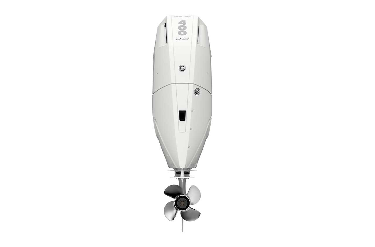 Twin Mercury 400hp Verado White V10 Outboards | 400XL & 400CXL ...